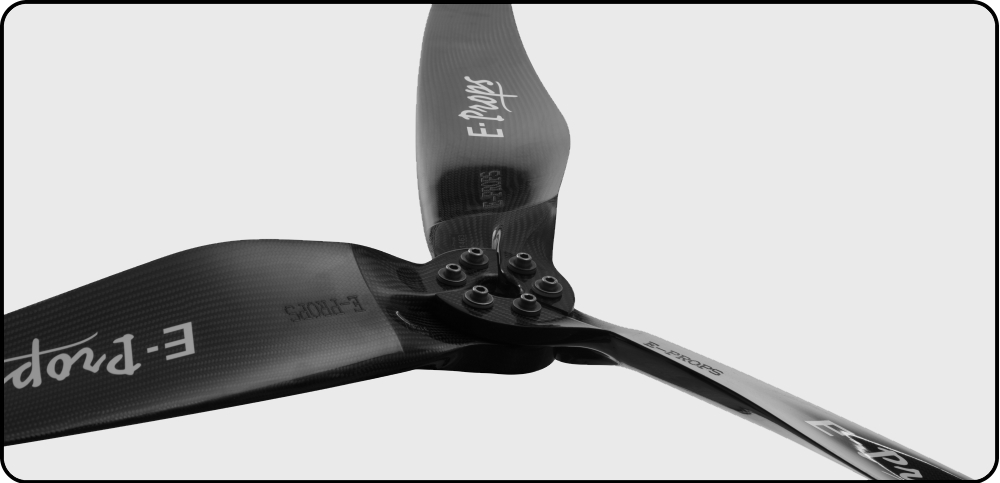 E-PROPS ultra-light carbon propellers for UAV Drones